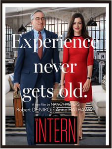 The Intern Movie Poster, Personalized Gifts for Him Her Framed Wall-Art ...