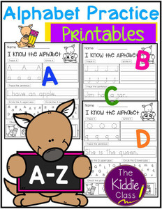 Abcd alphabet chart Poster Multicolor Photo Paper Print Poster ...