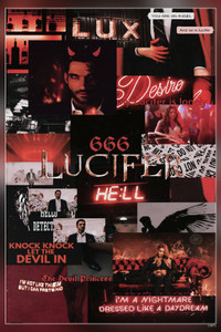 Lucifer Morningstar Crimes Devil Hell Suspense Matte Finish Poster P ...