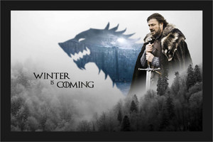 Game of Thrones GOT Poster with A4 Size Frame F-752 Paper Print ...