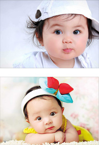 Set of 2 Cute Baby Combo Posters | Smiling Baby Posters Set | Posters ...