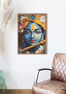 Krishna Poster Photographic Paper - Posterverse posters - Religious ...