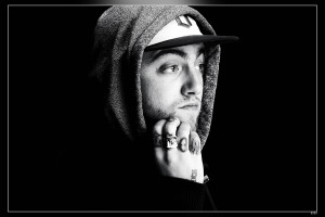 Mac Miller Face Monochrome Matte Finish Poster Paper Print - Animation ...