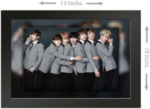 BTS Poster Wall Art for Room and Office Photographic Paper - Music ...