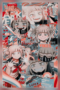 Toga Aesthetic Bnha Boku No Hero Mha My Hero Academia Villian Matte ...