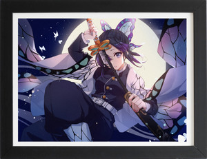 Shinobu Kocho Insect hashira | Demon Slayer Framed Poster | Anime ...