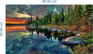 Scenic beauty poster, suitable for any wall/panel Photographic Paper ...