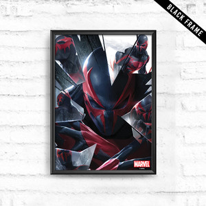 Spider-Man 2099 - Official Spiderman Poster Black Frame Photographic ...