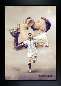 messi posters / messi photo frame Paper Print - Sports posters in India ...