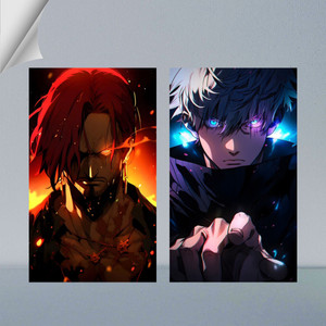 VIRGIN ART | SHANKS & SATORU GOJO FROM ANIME WORLD | DIGITAL ART - 6 ...