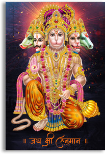 Hanuman Ji Poster HD God Religious Poster For Pooja Room Office Decor ...