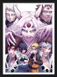 Naruto Shippuden Artwork | Naruto Frames & Posters | Anime Paper Print ...