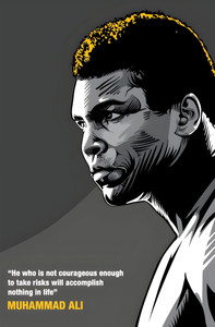 Muhammad Ali Motivational Quote \ Inspirational Quote Wall Poster ...