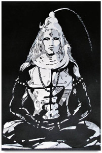 Poster Shiva Parvathi Wall Poster sl-9123 (Wall Poster, 13x19 Inches ...