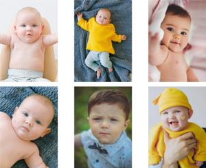 PACK OF 6 CUTEST BABIES POSTERS AA9 Fine Art Print - SDN_SILVASSA ...