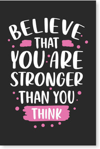 Motivational Posters with Adhesive Strips on Top & Bottom (Unframed ...