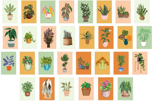 Wall Posters Collections | Set of 30 | 4x6 inch each | Wall Collage Kit ...