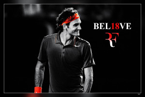 Roger Federer Matte Finish Poster Paper Print - Animation & Cartoons ...