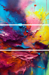 Large Wall Poster Abstract Art Printed Poster Modern Art Matte Finish ...