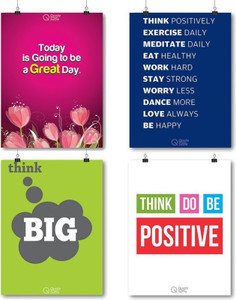 Poster Sized Set For Positive Thinking Wall Poster sl-9129 (Wall Poster ...
