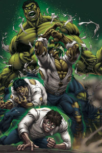 Hulk Poster |Superhero Hulk Posters | Unframed | With Self Adhesive ...