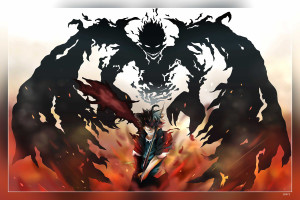 Asta Black Clover Anime Series Matte Finish Poster Paper Print ...