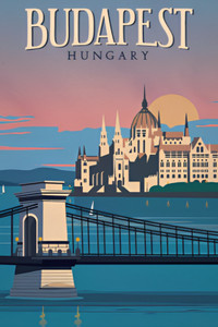 Country Travel Poster for Room Wall Decoration, Size - 12 X 18 inches ...