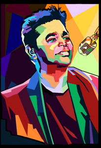 Poster A R Rahman Photo Art Large Wall Poster, 36x24 Inches, Banner ...