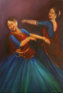 Poster Kathak Dance Digital Art sl-14446 (Wall Poster, 13x19 Inches ...