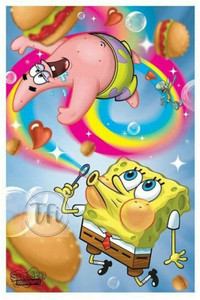 Cartoon Character Posters for Room, Unframed, with Double Sided Tape ...