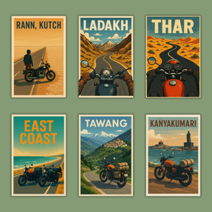 Travel Destination Wall Art | Ladakh, Manali | Travel Art Prints ...