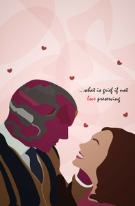 Wanda Vision Mcu Marvel Cinematic Universe Matte Finish Poster Paper ...