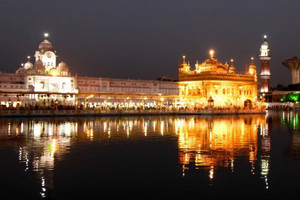 Poster Golden Temple sl-14341 (LARGE Poster, 36x24 Inches, Banner Media ...