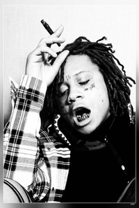 Trippie Redd Smoke Rap Black White Wall Matte Finish Poster Paper Print ...