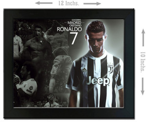 CR7 Poster Wall Art for Room and Office Photographic Paper - Sports ...