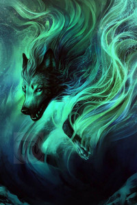 Wolf Poster | Wolf Posters for Room | Unframed | With Self Adhesive ...