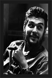 Che Guevara Motivational Poster with A4 Size Frame F-206 Paper Print ...