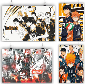 Haikyuu Combo Poster 115 Fine Art Print - Animation & Cartoons posters ...