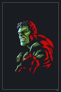 Hd Hulk Angry Marvel Superhero Matte Finish Poster P-13889 Paper Print ...