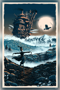 Howls Moving Castle Anime Art Drawing Hayao Miyazaki Howl Howls Moving ...