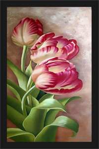 Flower Scenery Nature Poster with A4 Size Frame F-127 Paper Print ...