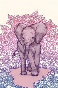 Elephant Poster for Room Wall Decoration, Size - 12 X 18 inches || EB ...