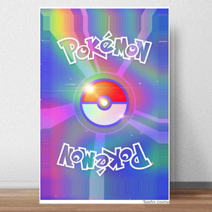 Pokemon Poster 300 GSM 12x18 Unframed RFCP-616 Paper Print - Abstract ...