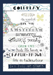 Poster Poster Coldplay sl12204 (Large Poster, 36x24 Inches, Banner ...