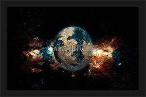 Game of Thrones GOT Poster with A4 Size Frame F-617 Paper Print ...
