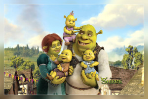 Shrek Cartoon Movie Matte Finish Poster P-15193 Paper Print - Animation ...