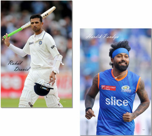 Cricket Posters for Wall Decoration (12 x 18 inch), Cricket Players ...