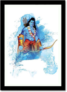 Shri Ram Wall framed Poster For Home And office Decor,Lord Rama poster ...