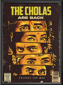 The Cholas Are Back | Official Ps 2 Poster | Brown Framed Photographic ...