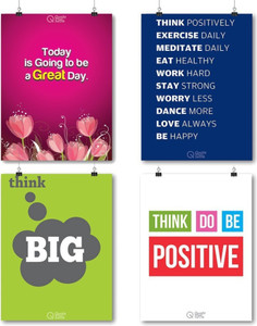 Wall Poster Sized Set for Positive Thinking POSTER LARGE Print on 36x24 ...